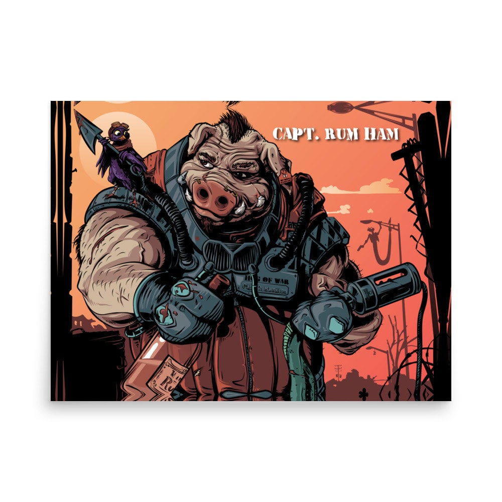 Rum Ham Poster | Martin House Brewing Boutique