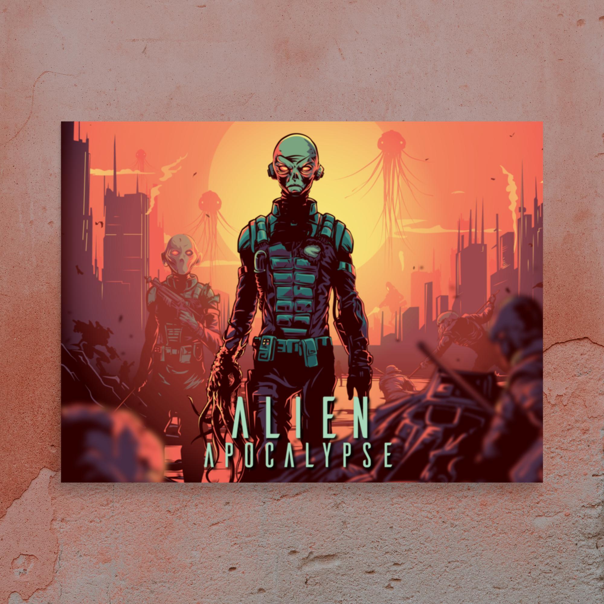 Alien Apocalypse Poster | Martin House Brewing Boutique